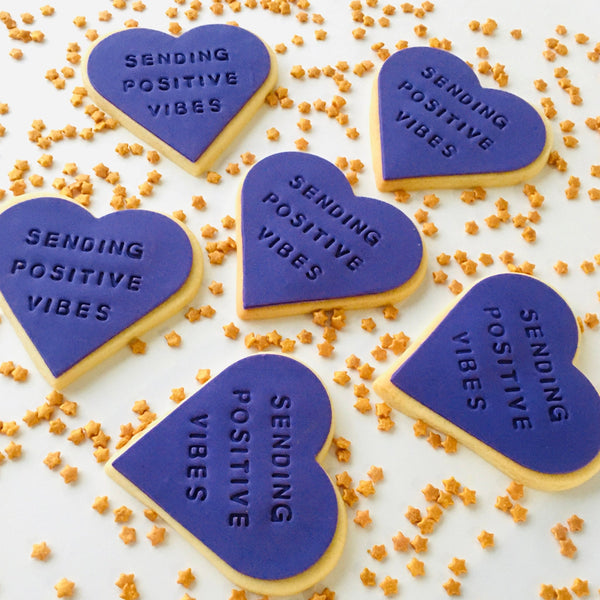 Sending Positive Vibes - Cookies – Amazing Graze Flowers